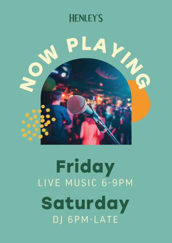 Weekly Specials & Special Events at Henley's Bar & Kitchen